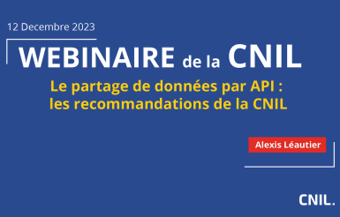 Les webinaires de la CNIL en 2024 | CNIL
